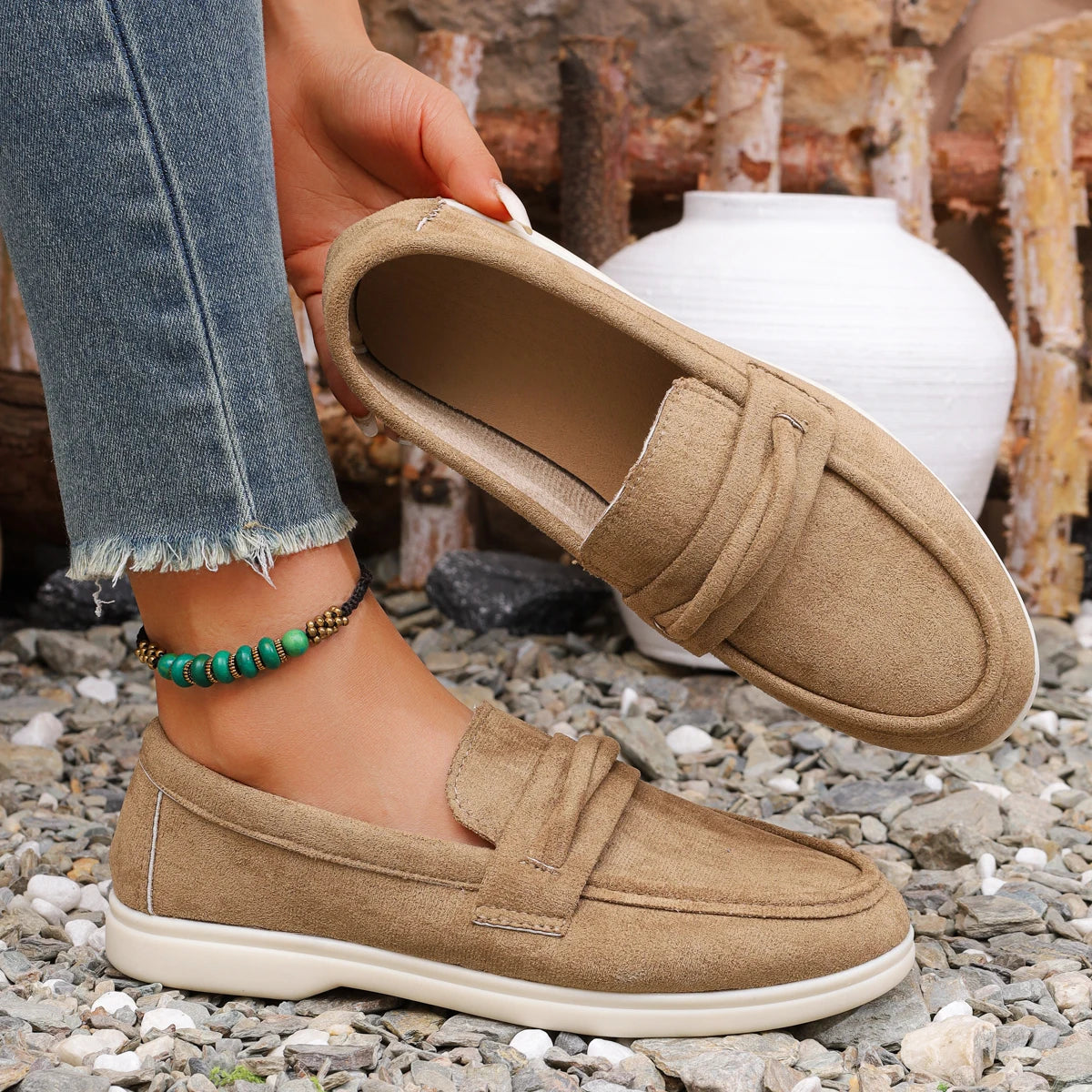 Classic Design Loafers – Chloe and Liam